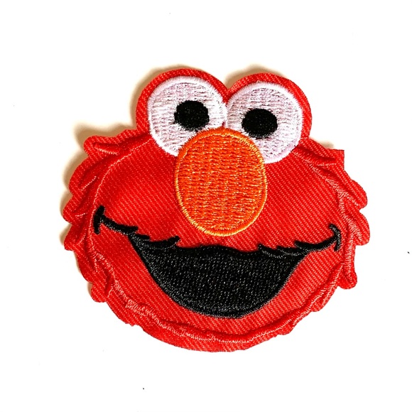 Accessories | Copy Elmo Patch Iron On Patch Sesame Street Diy Retro ...